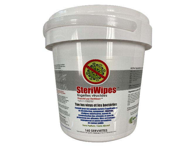 SteriWipes - Virucidal Wipes: Kills Viruses and Bacteria - 160 Wipes